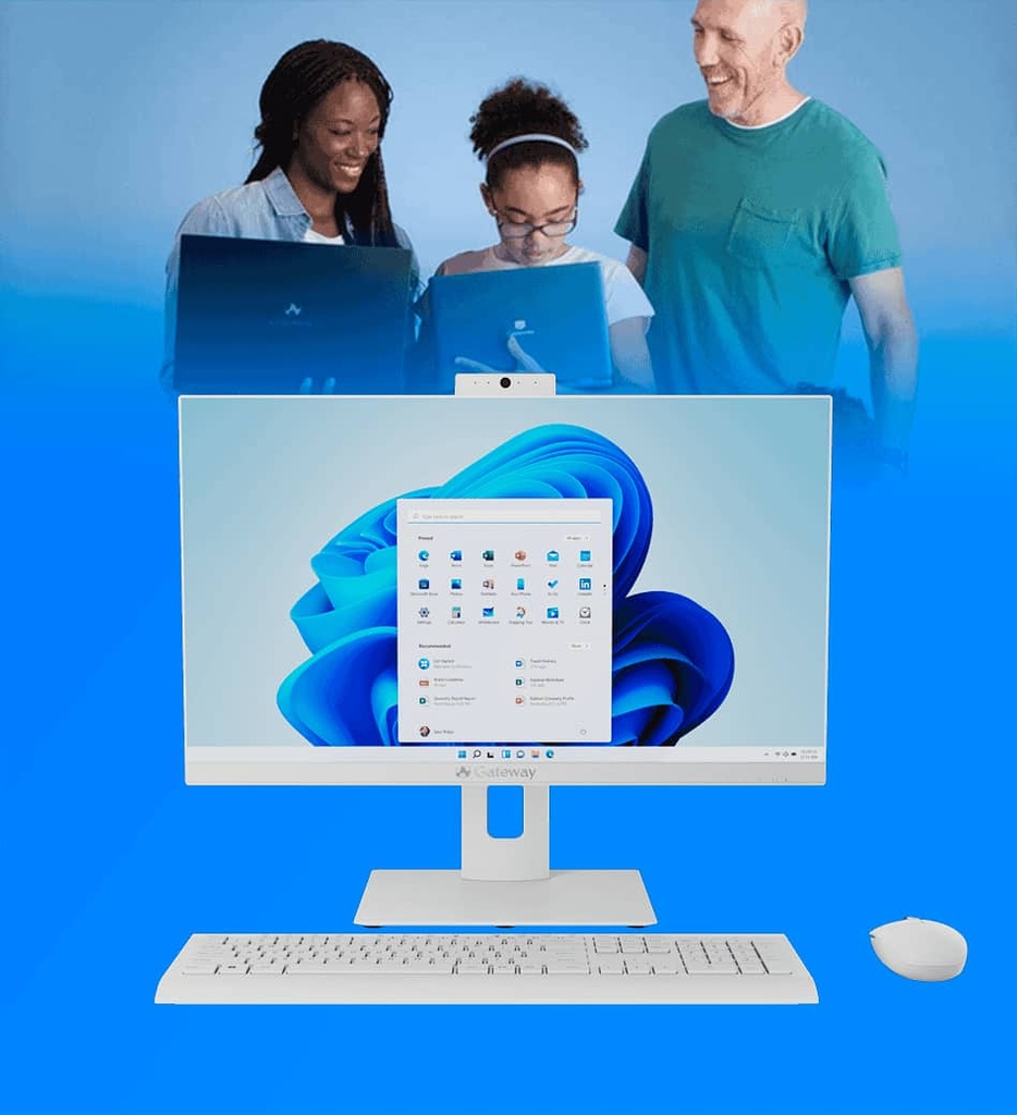 Computadora Todo en Uno Gateway GWAP42424 Pentium Silver J5040 128GB S